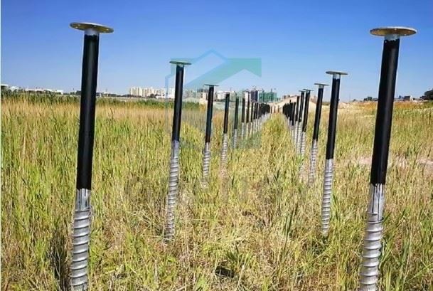 Customized Helical Piles For Fence Posts Suppliers, Factory - Custom ...